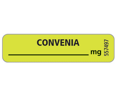 CONVENIA ______mg Drug Syringe Label | VetriMark